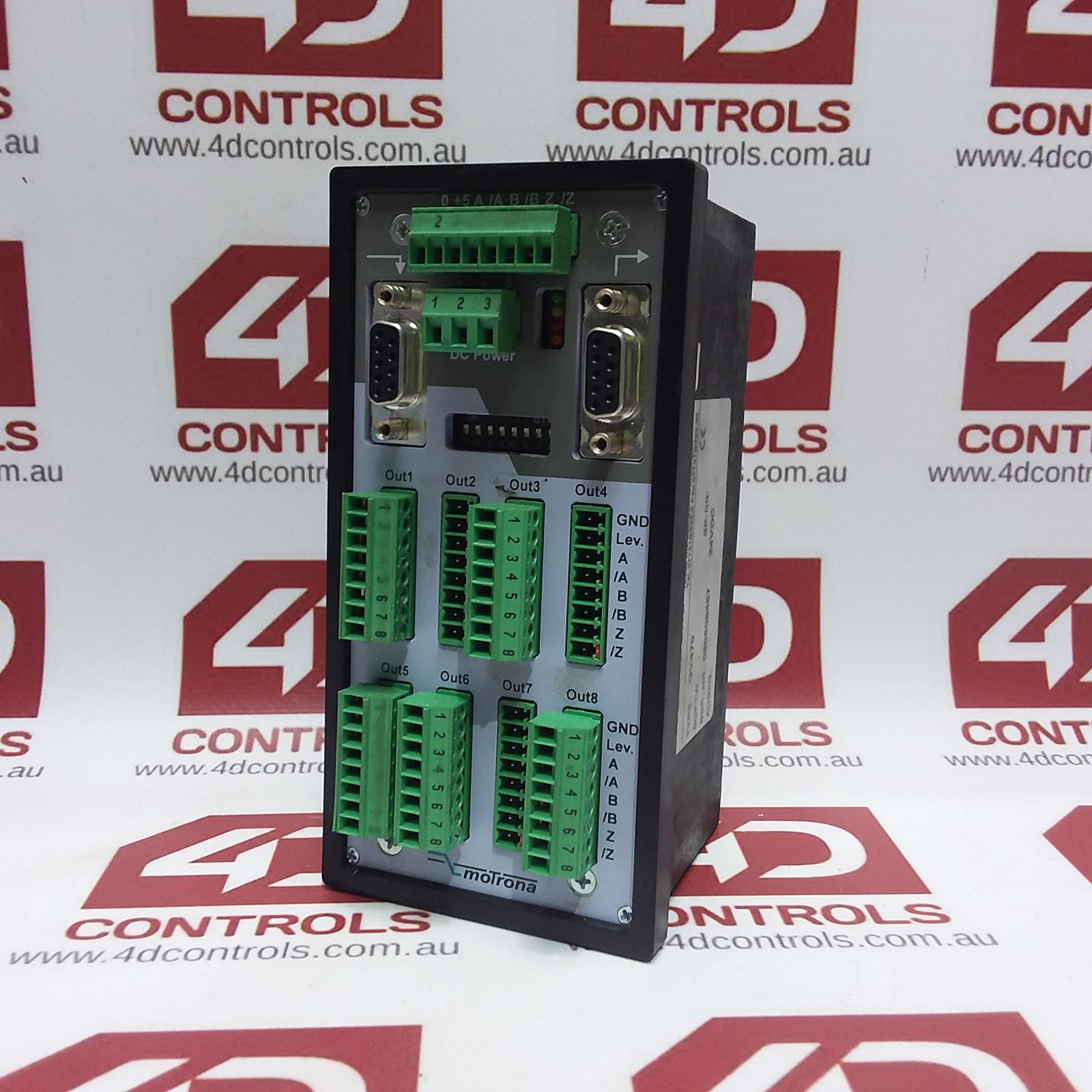 GV470 | Motrona | Encoder Pulse Splitter 8 Channel 24VDC