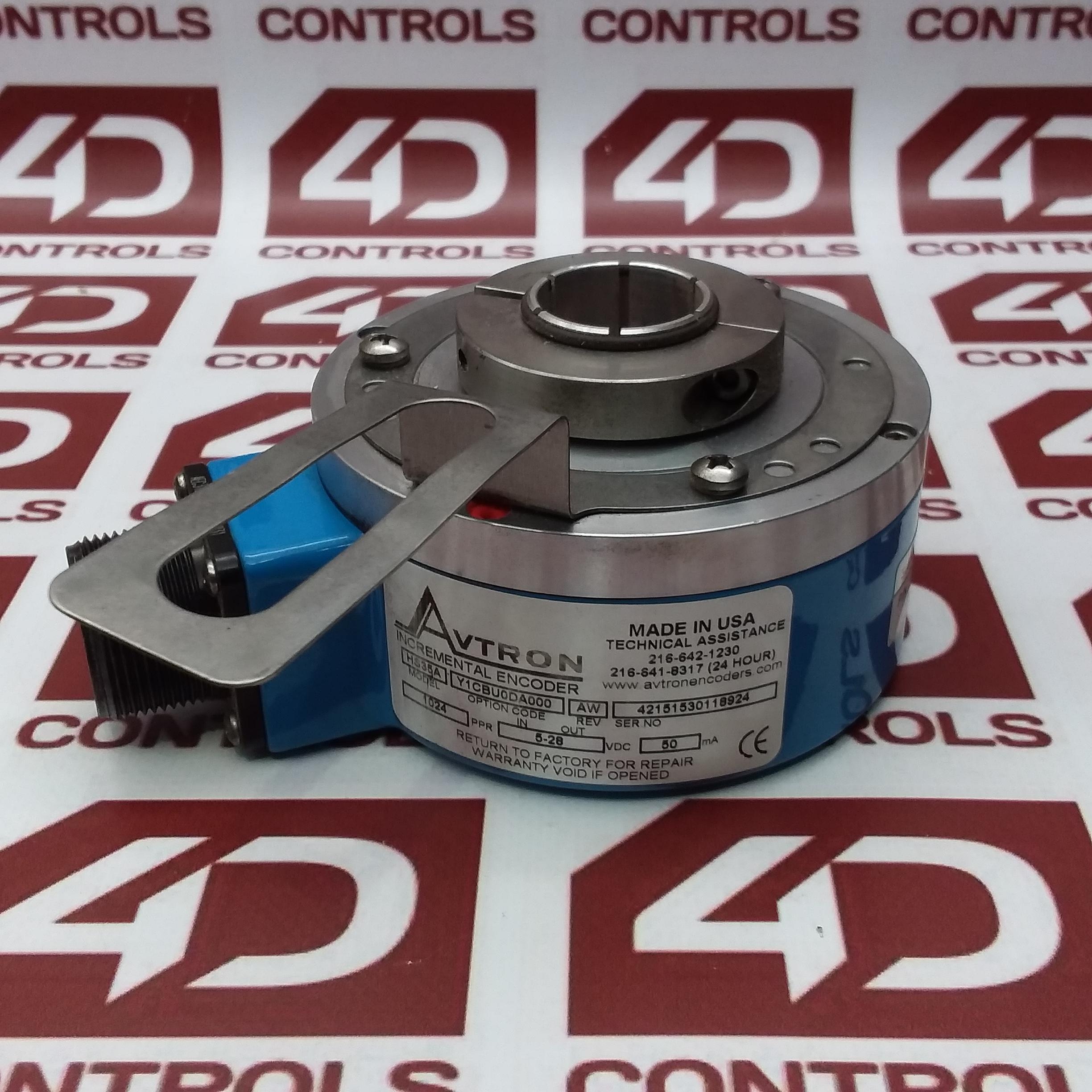 HS35A | Avtron | Incremental Encoder, 5-28VDC, 50mA, 1024PPR