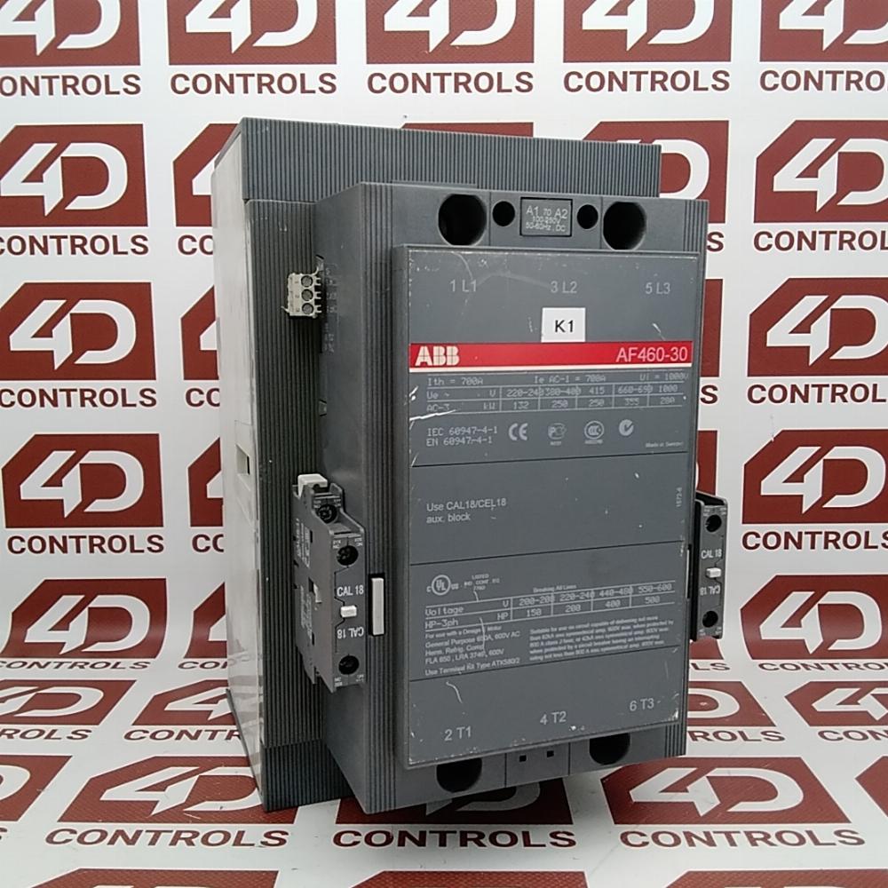 AF460-30-11-70 | ABB | Contactor, 100-250 VDC, 3 Pole, 8 KV