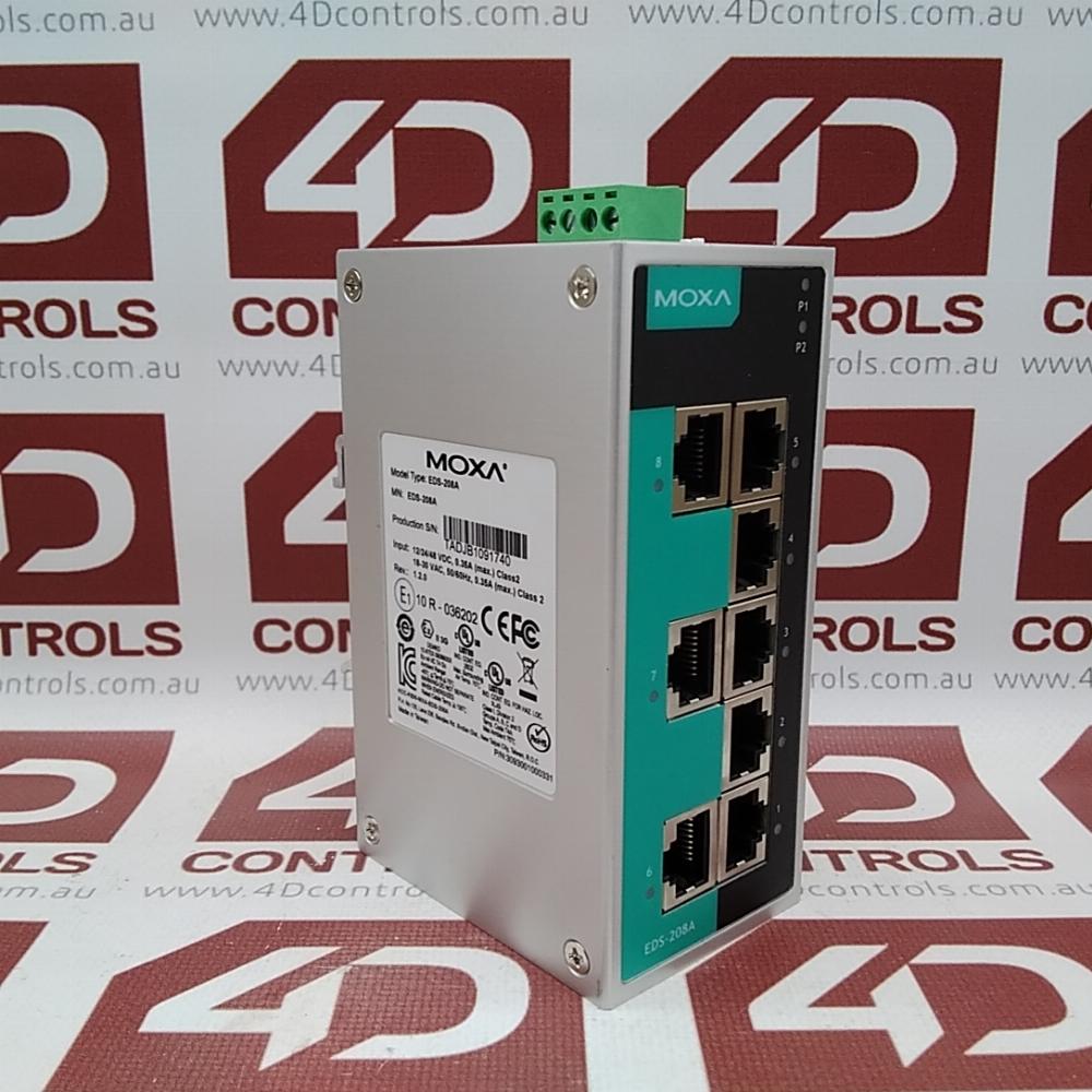 EDS-208A | Moxa | Unmanaged Ethernet Switch