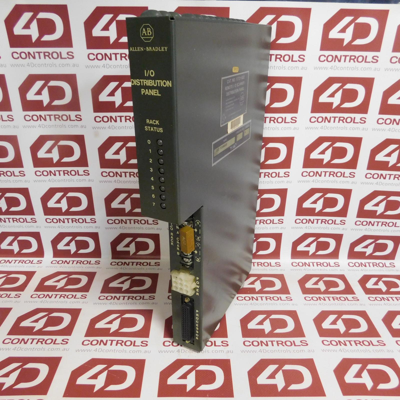 1772-SD2 | Allen Bradley | Remote I/O Scanner Distrib Panel