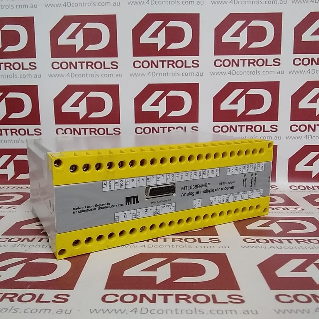 MTL838B-MBF | MTL | Analog Receiver RS485 Modbus