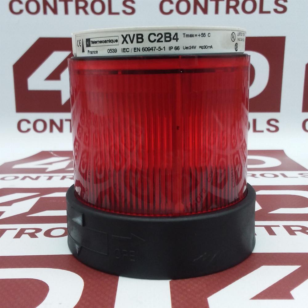 XVBC2B4 | Telemecanique | Light Unit, Red, 24VAC/DC, 47mA