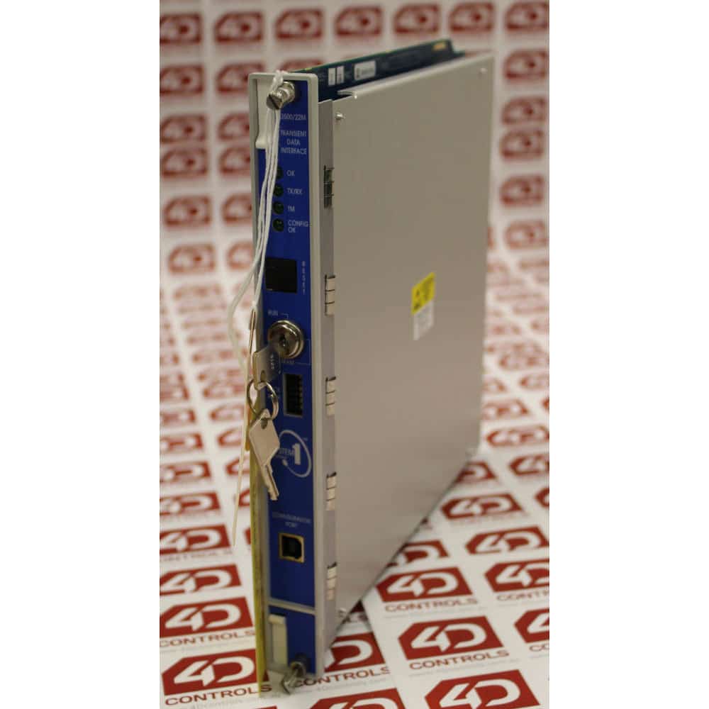 138607-01 | Bently Nevada | (3500/22M) Transient Data Interface