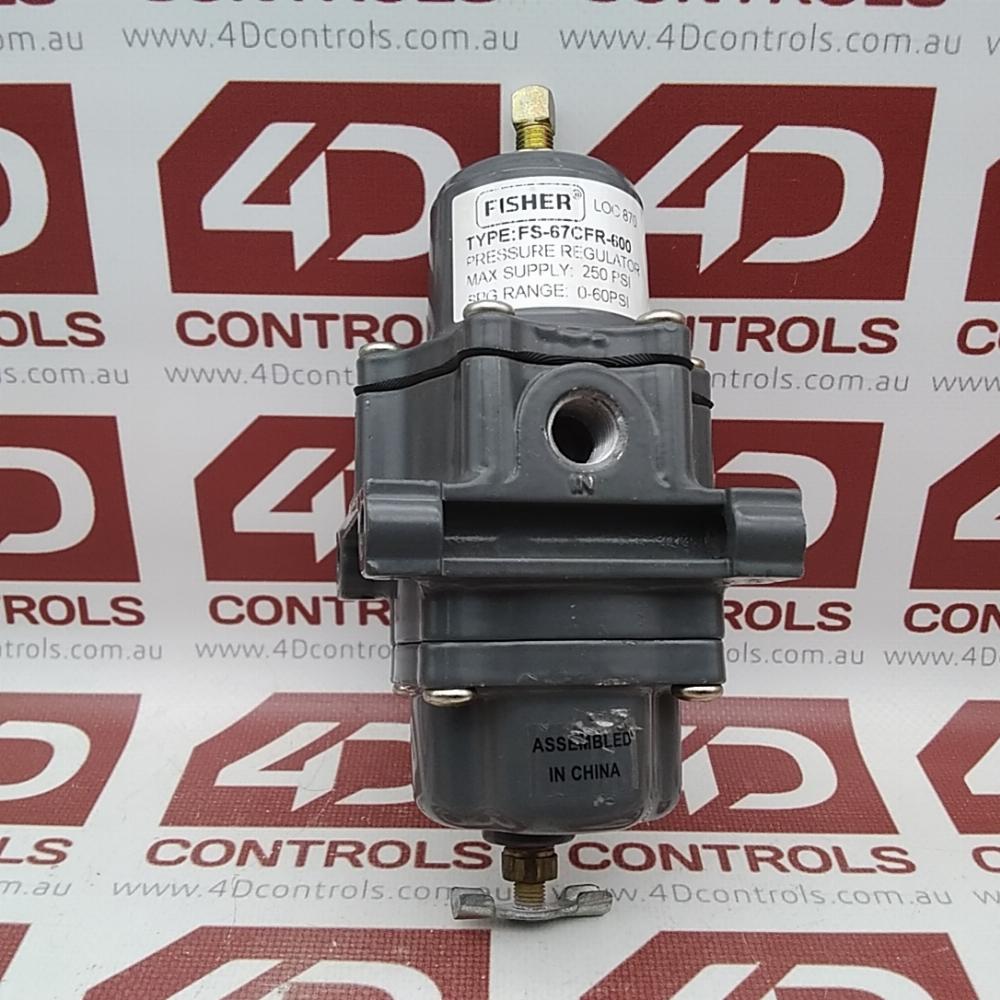 FS-67CFR-600 | Fisher | Pressure Regulator, Hydraulic, 67C Series