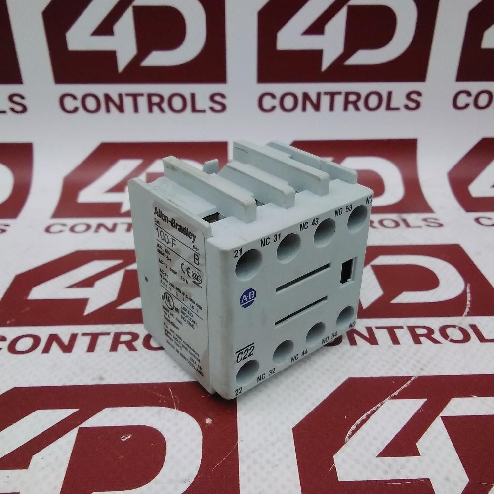 100-FC22 | Allen Bradley | Auxiliary Contact Block, 4 Pole