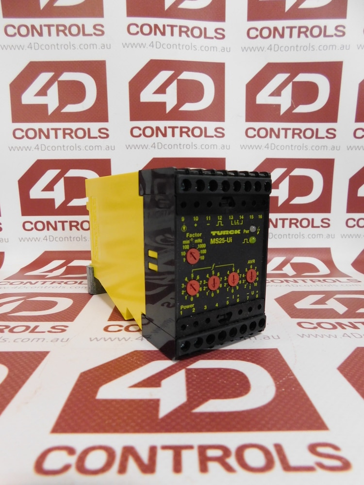 MS25-Ui | Turck | Rotational Speed Monitor 1 Ch 20-250VDC 4-20mA
