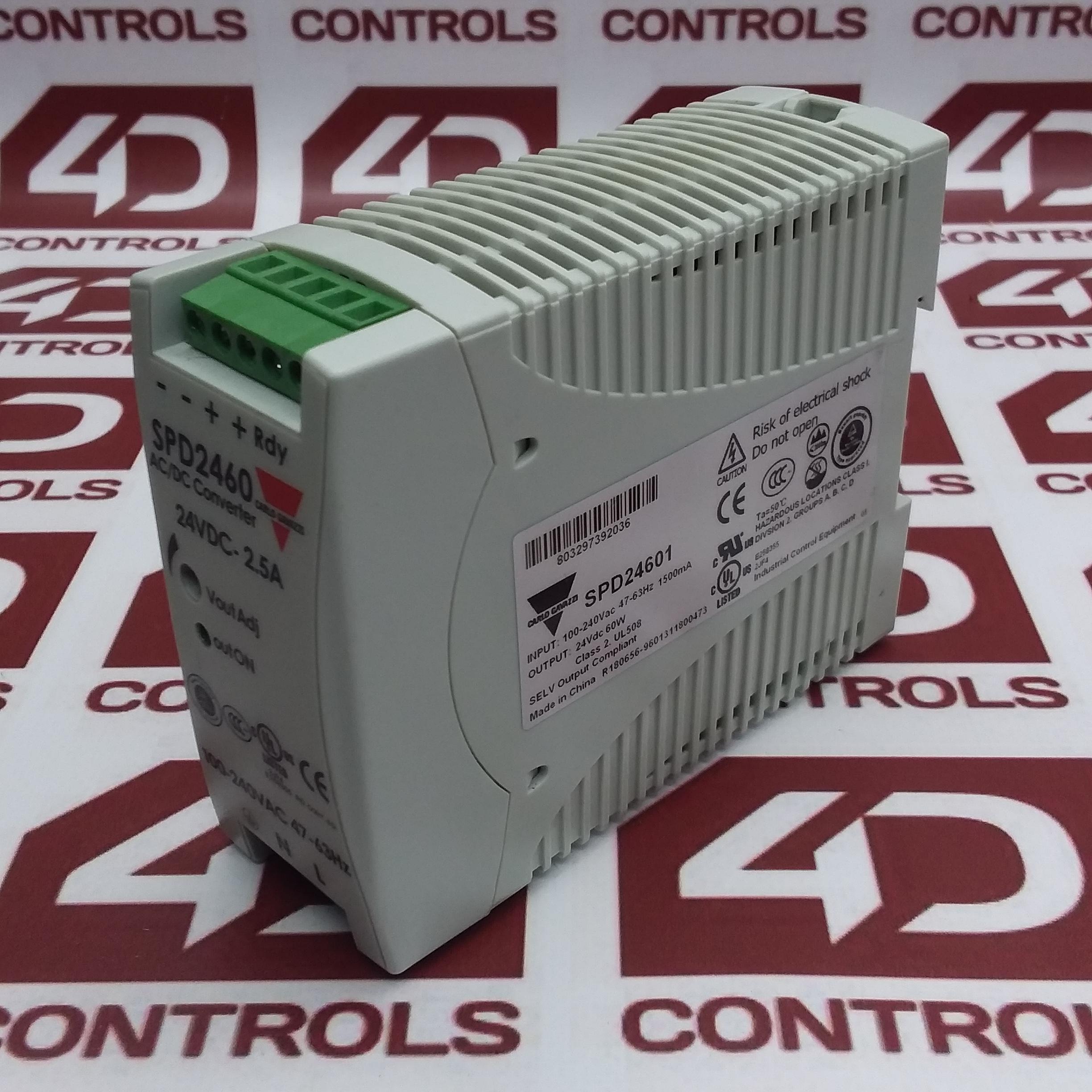 SPD2460 | Carlo Gavazzi | Power Supply, 2.5A, 24VDC, 60W