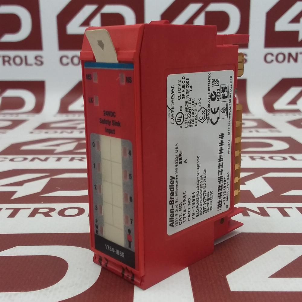 1734-IB8S | Allen Bradley | Point I/O | Input Safety Module