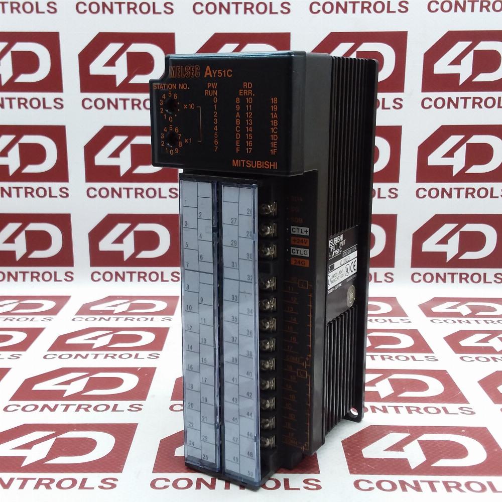 AY51C | Mitsubishi | MELSEC, Output Module , 12/24VDC, 0.5A
