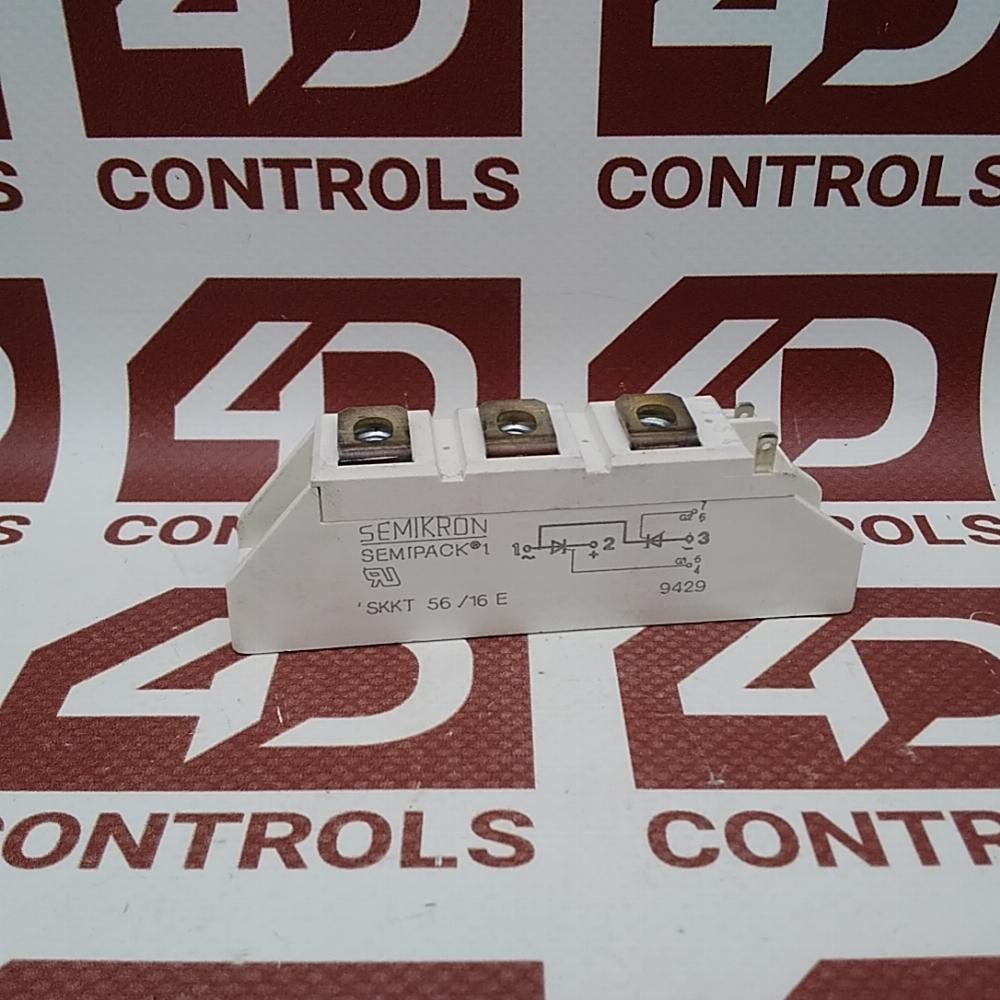 SKKT 56/16 E | Semikron | Dual Thyristor Module, 1600V, 50A