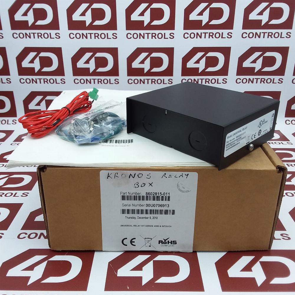 8602815-011 | Kronos | Universal Relay Kit, Single Pole, 10A