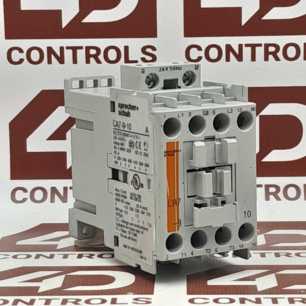 CA7-9-10-24V50 | Sprecher + Schuh | Contactor, 9A, 3 Pole