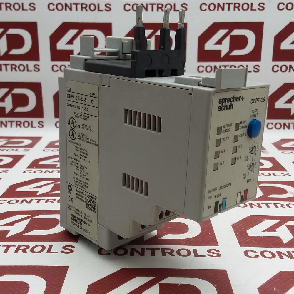 Sprecher + Schuh CEP7-C5-23-5 Solid State Overload Relays