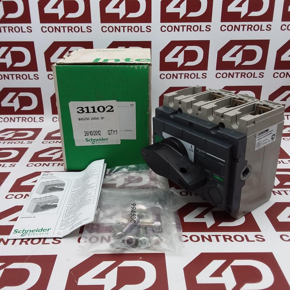 31102 | Schneider | Switch Interpact INS250-200A 3 Pole