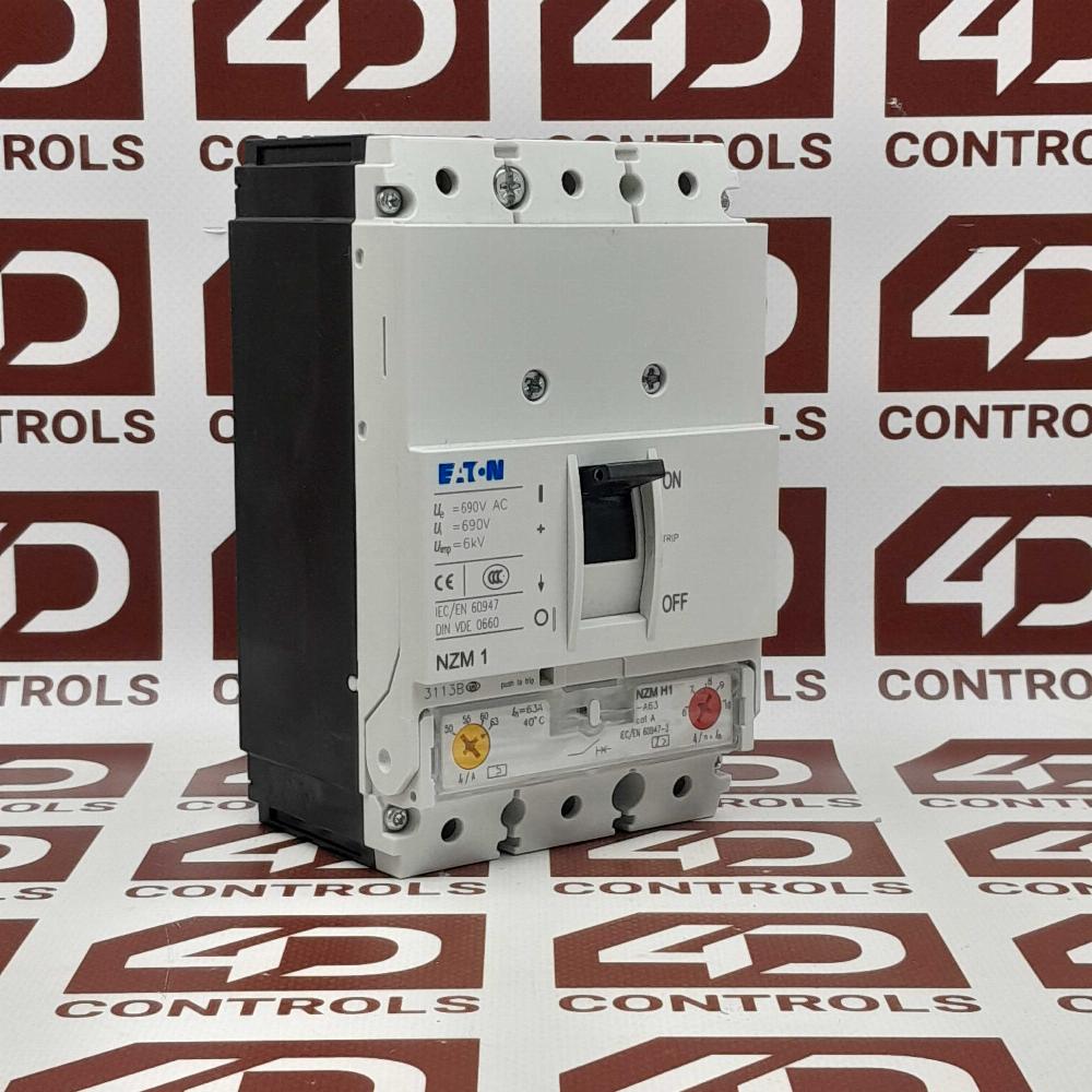 NZMH1-A63 | Eaton | Circuit Breaker 3 Pole 63A 690V 50/60Hz