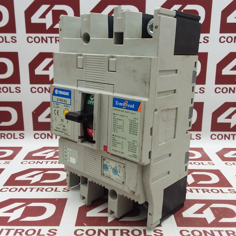 S160-NJ 3P 50A | Terasaki | Tembreak 2 | Circuit Breaker