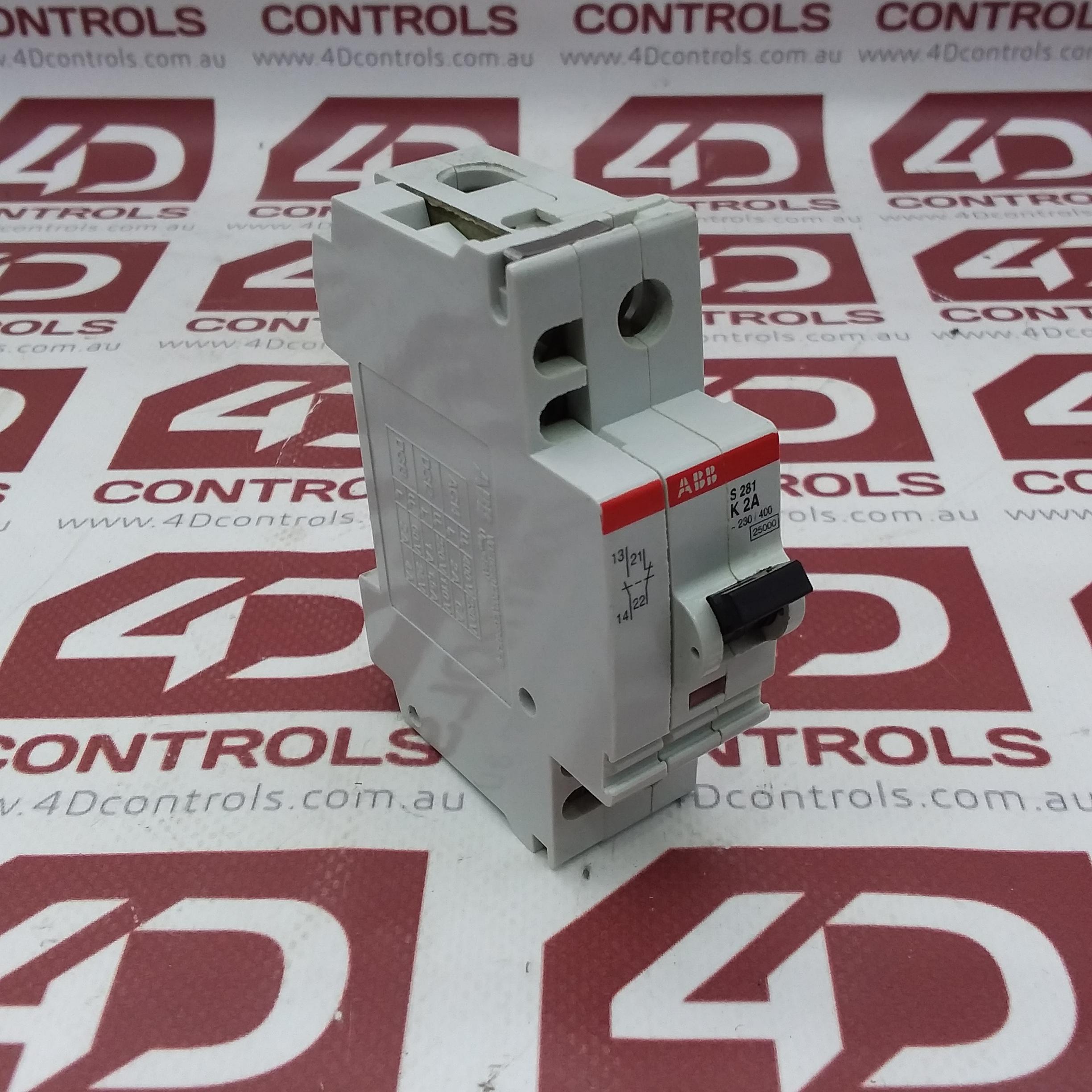 S281-K2A | ABB | Circuit Breaker 2A 230/400V