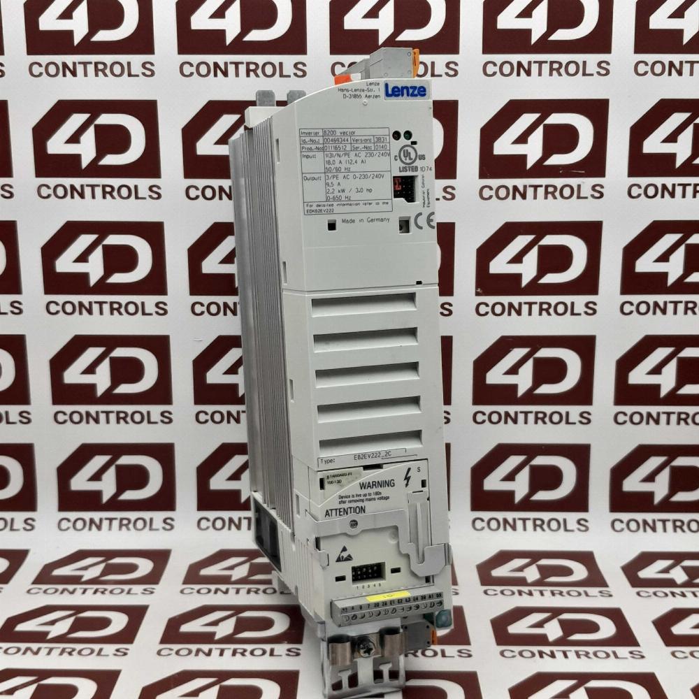 E82EV222S2C | Lenze | (E82EV222-2C), 2.2KW, 230VAC, 3 Phase