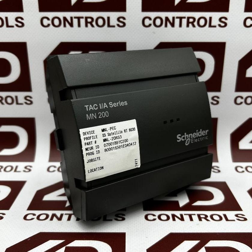 MNL-20RS3 | Schneider | Controller, 24 VAC, MNL-200 Series