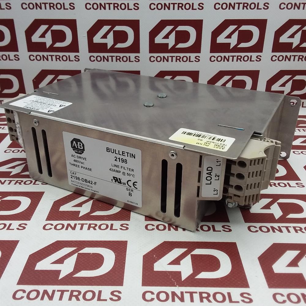 2198-DB42-F | Allen Bradley | Kinetix 5500 | AC Line Filter