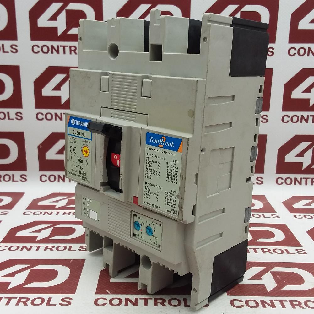 S250-NJ 3P 250A | Terasaki | Tembreak 2 | Circuit Breaker