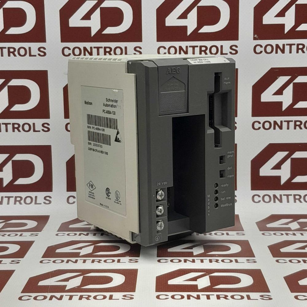PC-A984-130 | Modicon | Processor Module 4K Memory