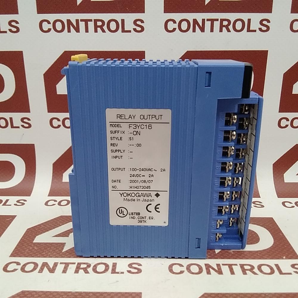 F3YC16-0N | Yokogawa | Relay Output Module, 16 Output