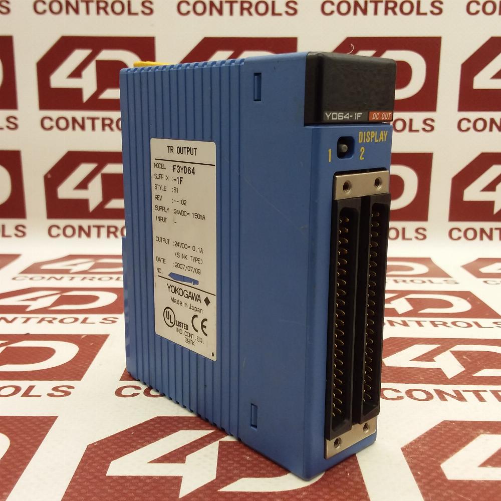 F3YD64-1F | Yokogawa | Transistor Output Module, Sink Type