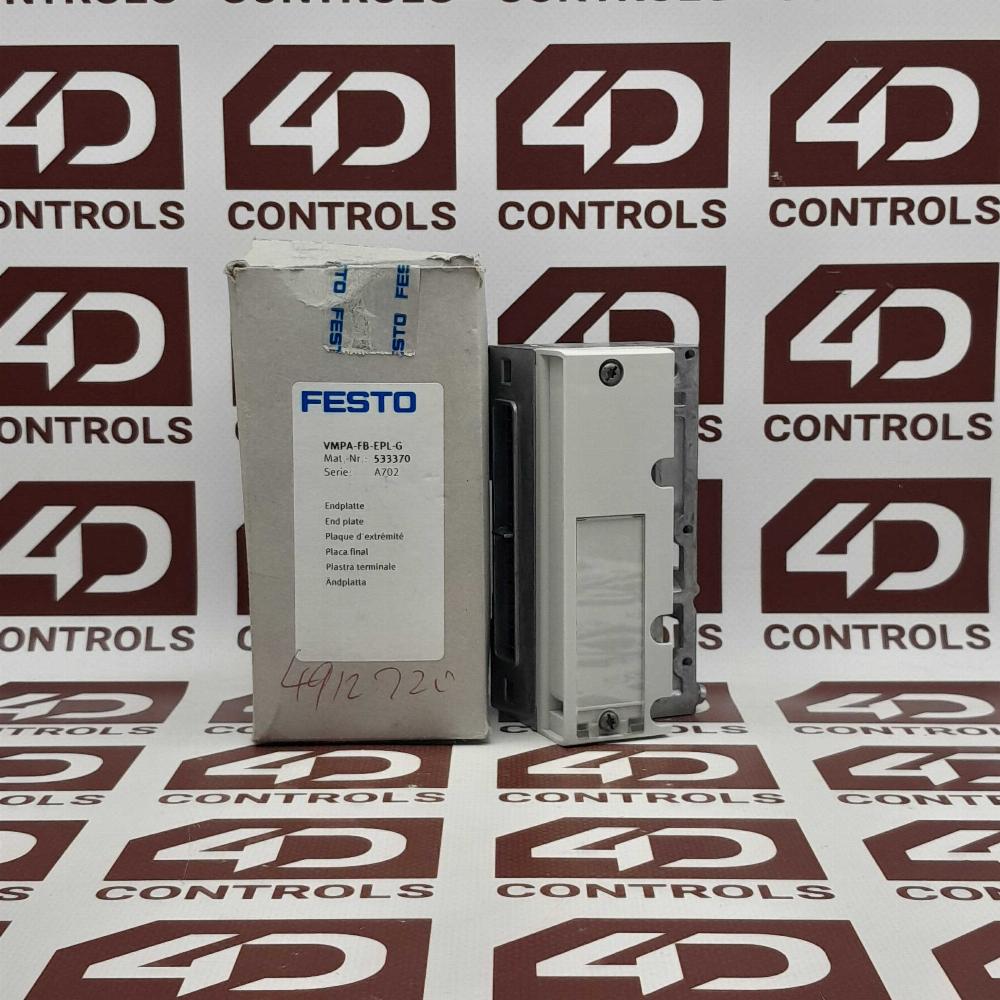 533370 | Festo | (VMPA-FB-EPL-G), End Plate, G1/4