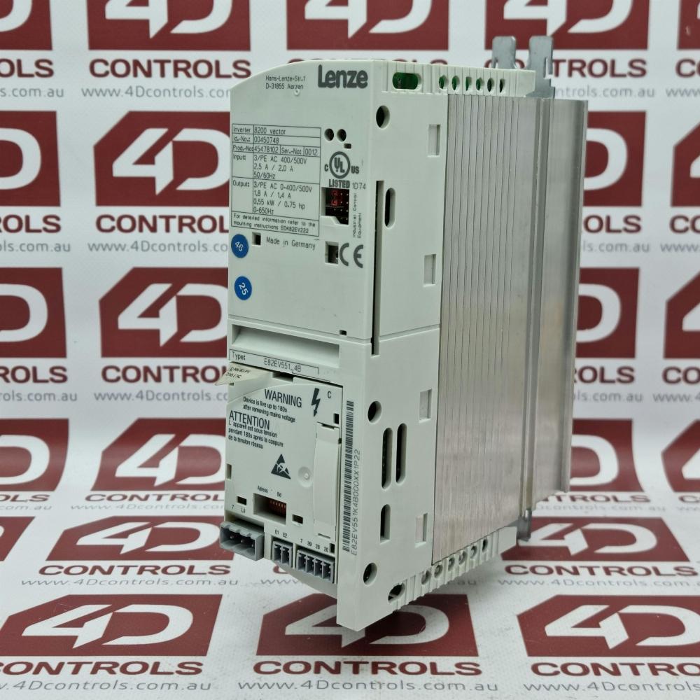 E82EV551C4B | Lenze | (E82EV551-4B), AC Drive, Panel-Mounted
