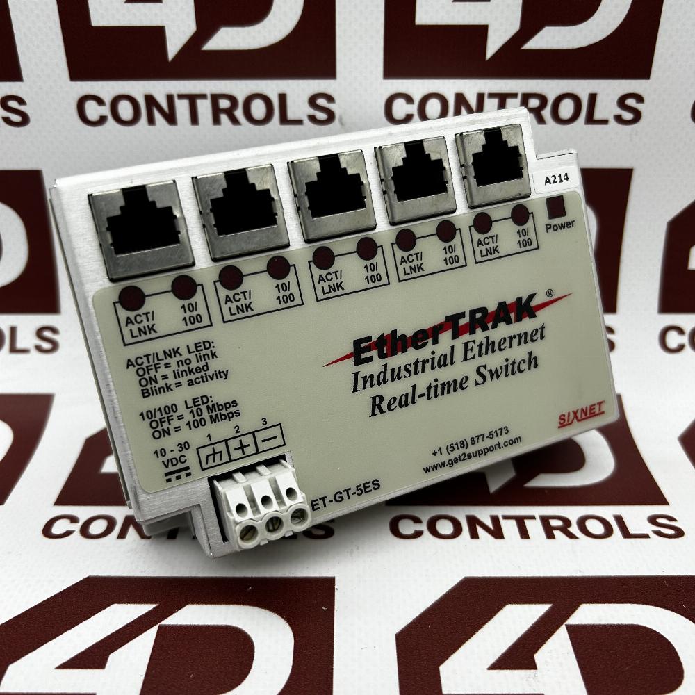 ET-GT-5ES-1 | Red Lion | Ethernet Real Time Switch, 30VDC