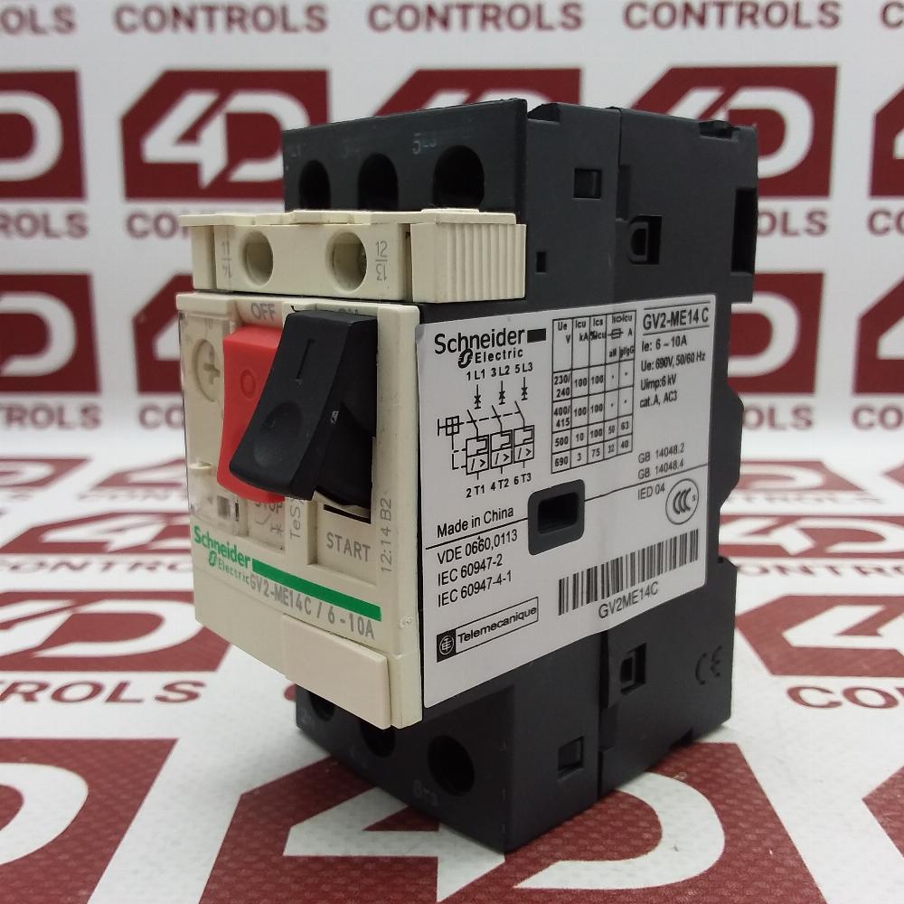 GV2-ME21 | Schneider | Motor Circuit Breaker, 3 Pole, 600VAC