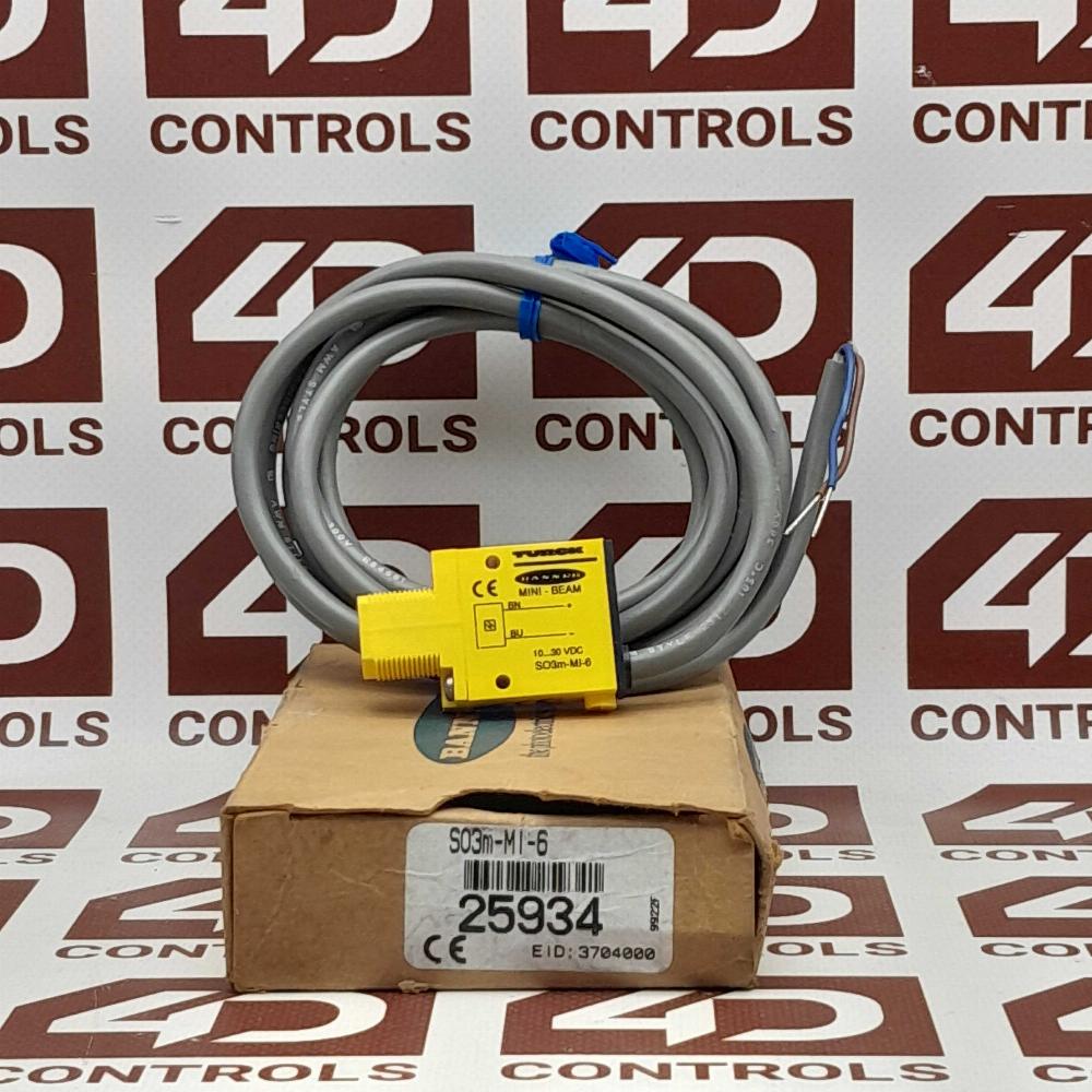 S03M-MI-6 | Banner | Proximity Sensor Mini Beam 10-30VDC