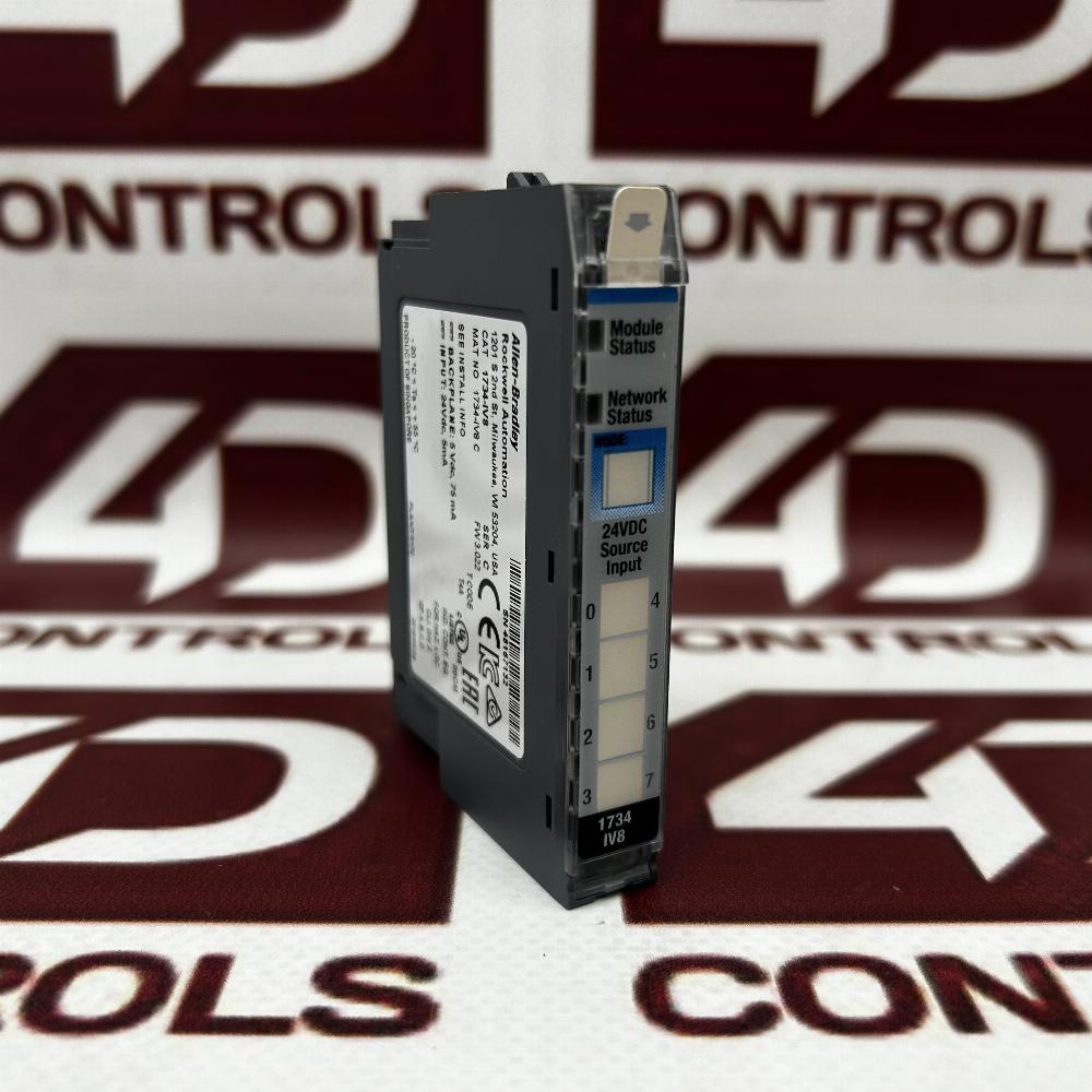 1734-IV8 | Allen Bradley | Point I/O Module, 8 Channel, 4mA