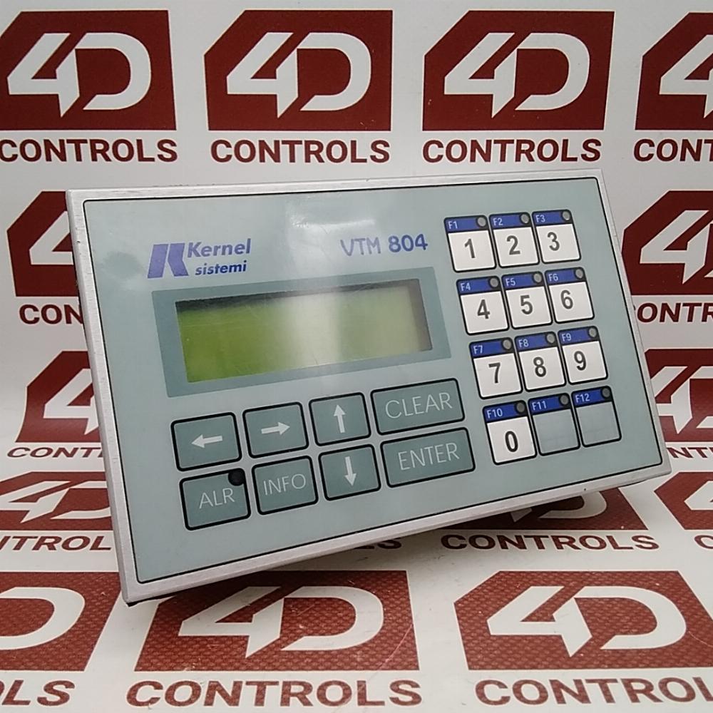 VTM-804 | Kernal Sistemi | Operator Interface, LCD, 12 Key