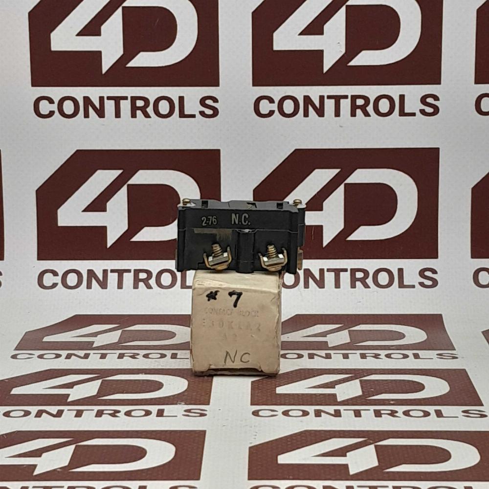 E30KLA2 | Eaton | Contact Block, 1NC, 600VAC, 250VDC