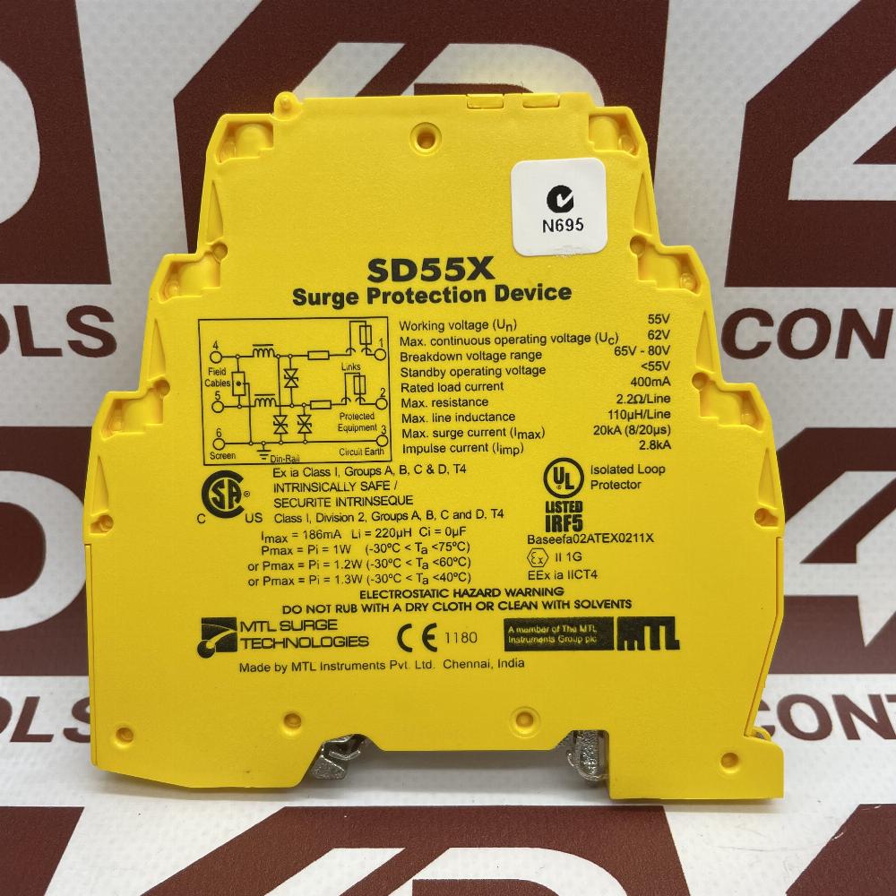 SD55X | MTL | SD Series, Surge Protection Device (SPD), 55V