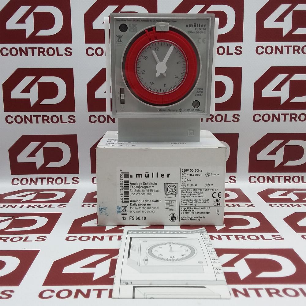 FS60.18 | Hugo Müller | Analogue Time Switch , 230V