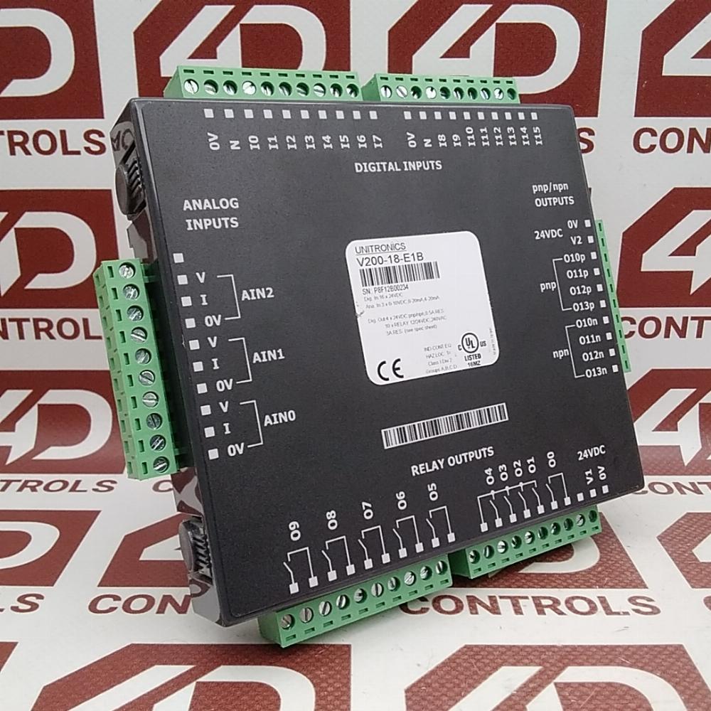 V200-18-E1B | UNITRONICS | I/O Module, 16 Digital Inputs