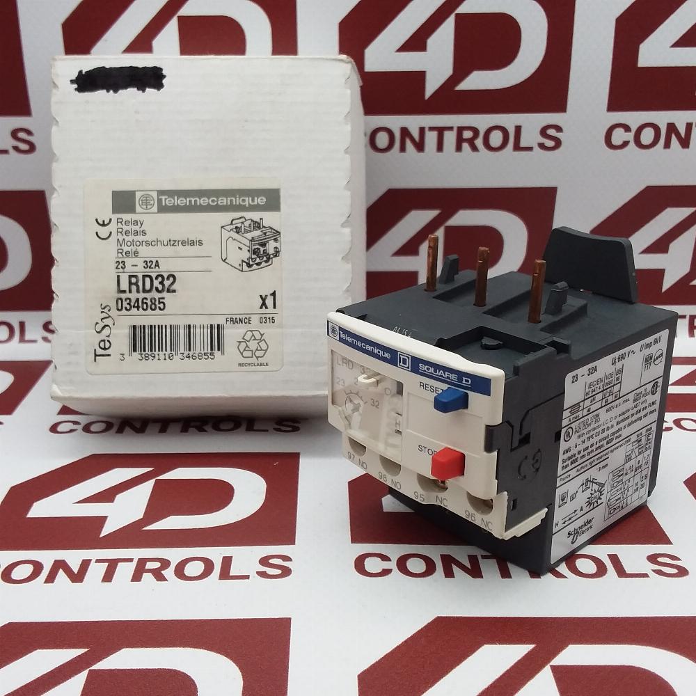LRD32 | Telemecanique | Thermal Overload Relay, 2 No/2Nc