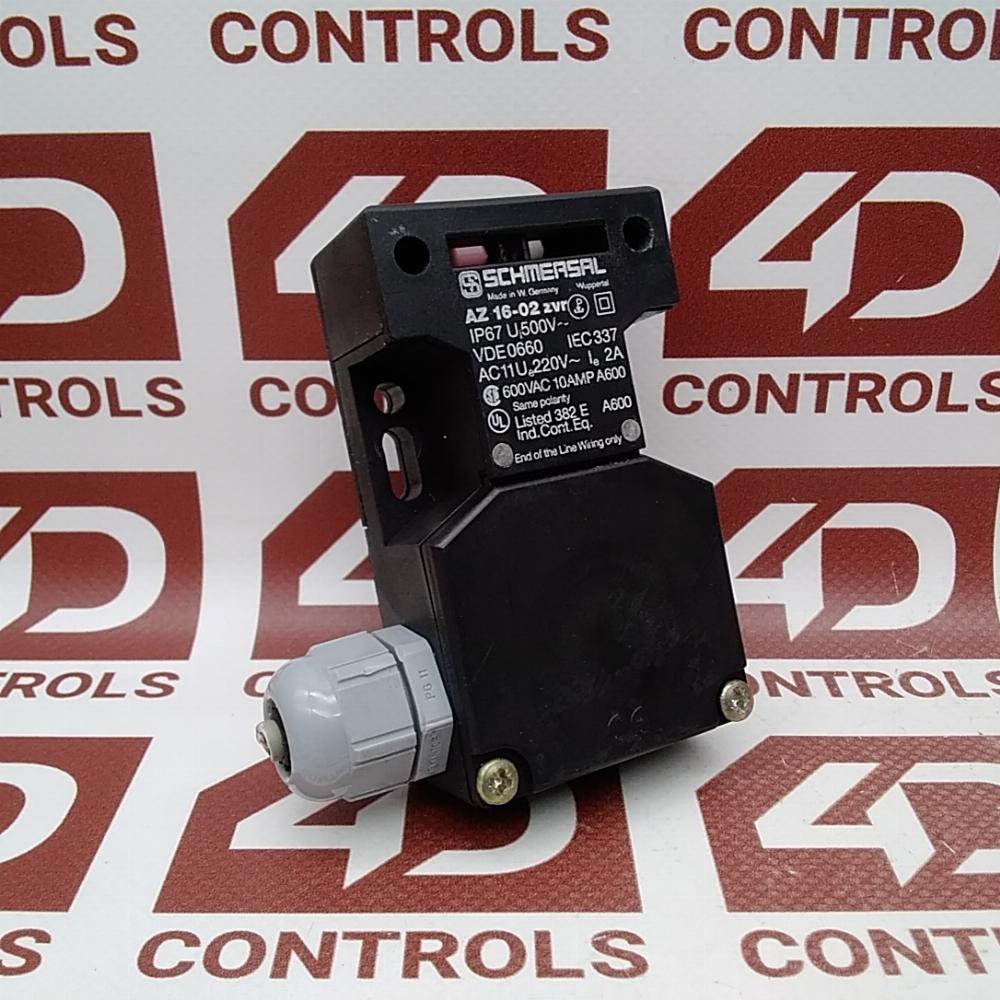 AZ 16-02-ZVR | Schmersal | Safety Interlock Switch, 4A, IP67