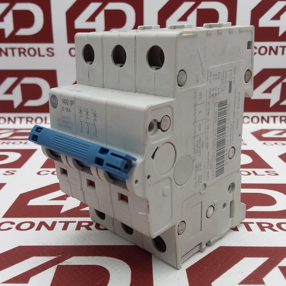 1492-SPM3D160 | Allen Bradley | MCB, 16A, 3 Pole