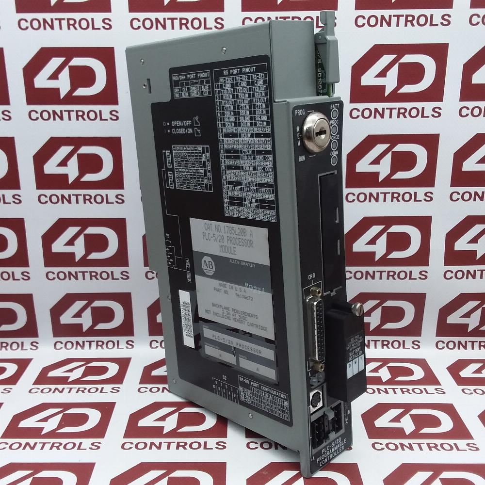 1785-L20B | Allen Bradley | PLC-5/20, Processor, 16K SRAM