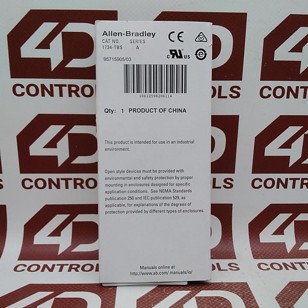 1734-TBS | Allen Bradley | Point I/O, Terminal Base