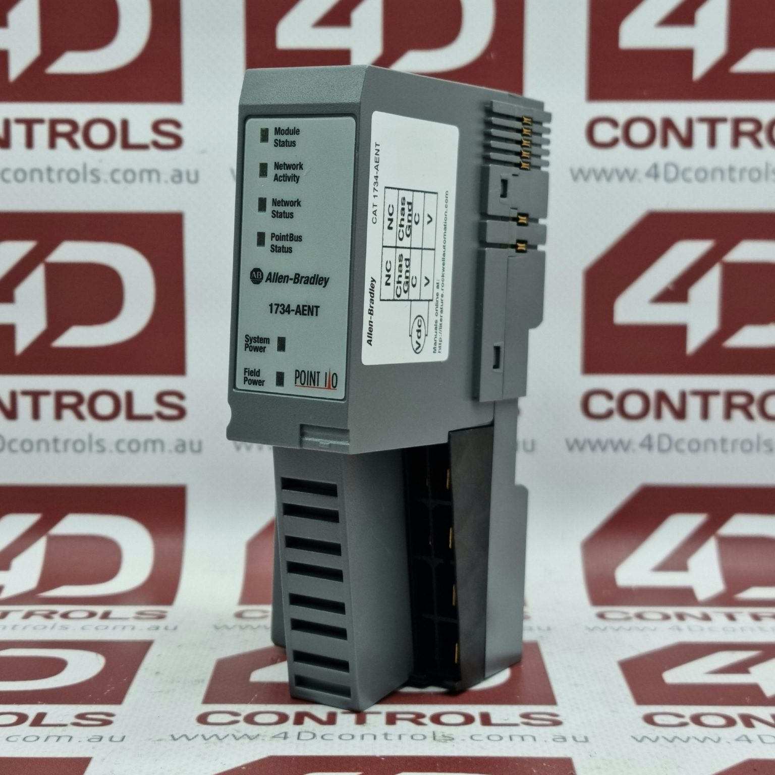 1734-AENT | Allen Bradley | I/O Adapter, Ethernet, 24VDC