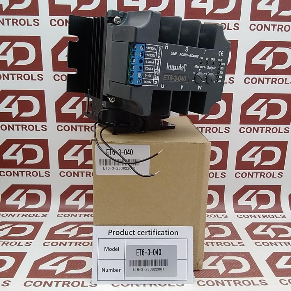 ET6-3-040 | impuls | 3 Phase Power Regulator, 85-480VAC