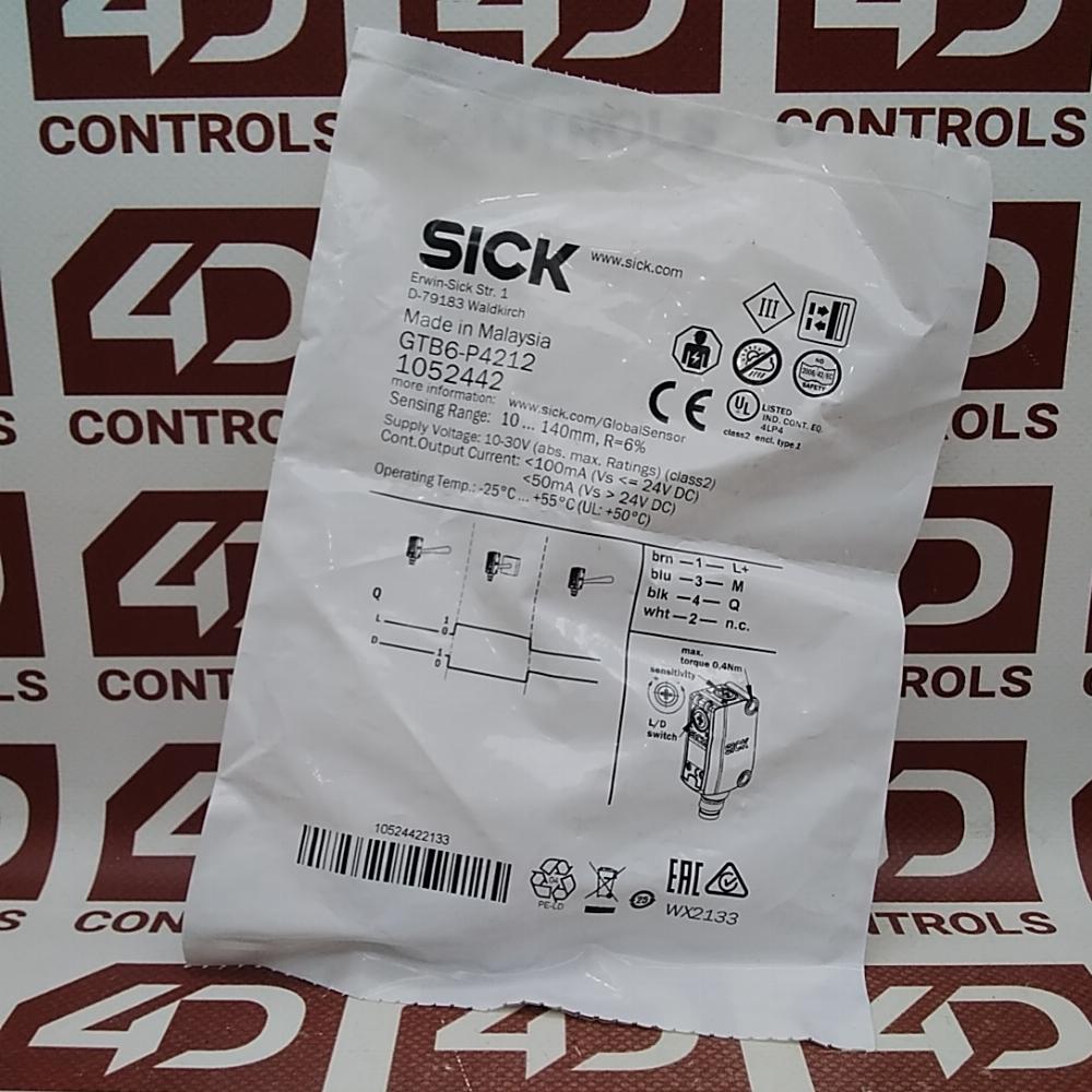 GTB6-P4212 | Sick | Photoelectric Proximity Sensor, 30mA