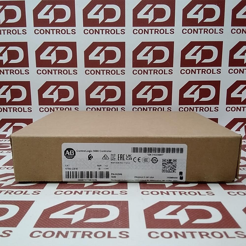 1756-L81E | Allen Bradley | ControlLogix Processor, Ethernet