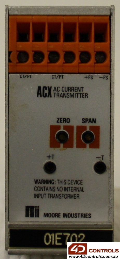 ACX/0-5A/4-20MA/12-42DC/-RF-FA-EM | Moore Industries